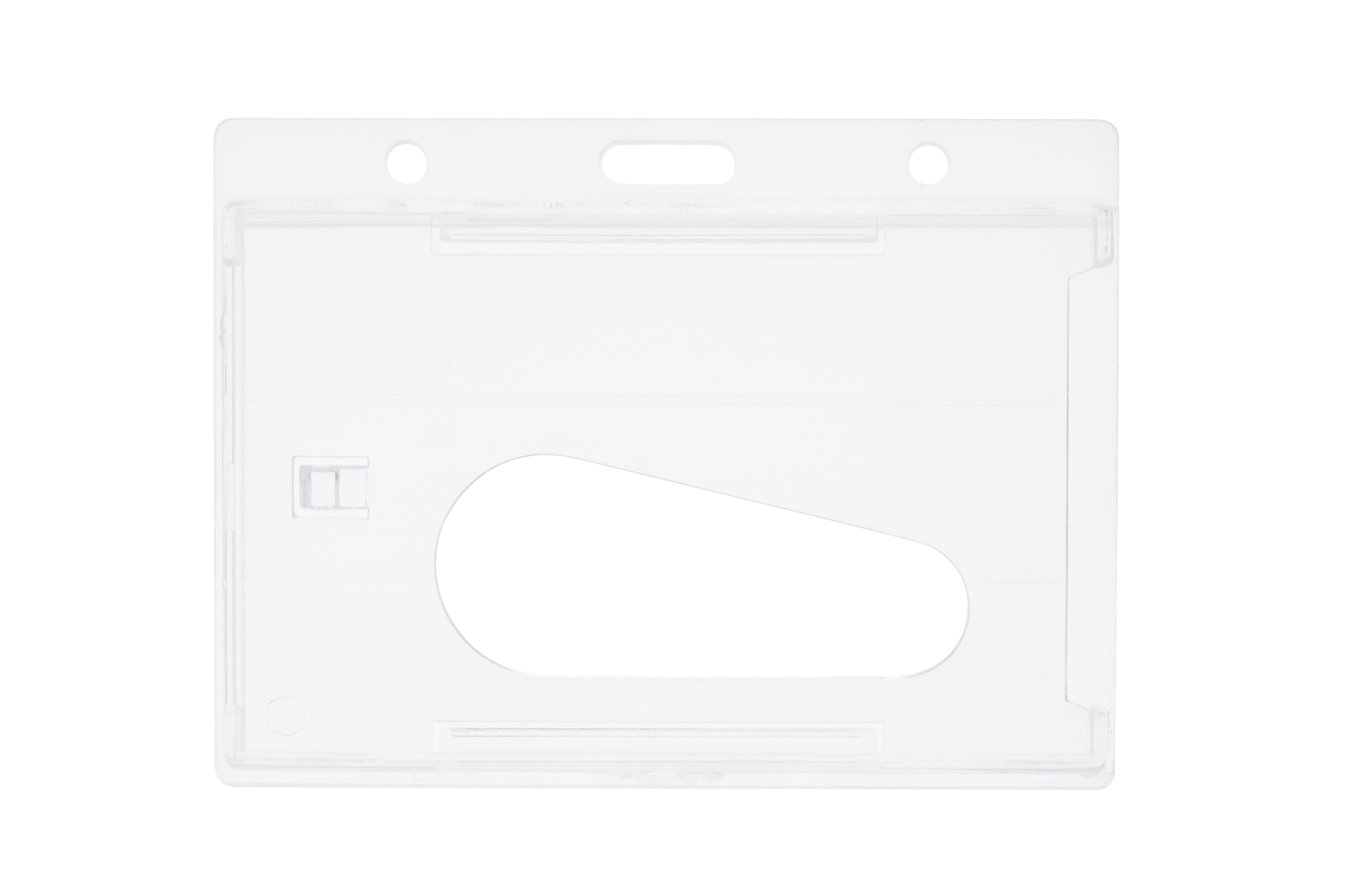 Hard Plastic Card Holders are designed for security swipe cards