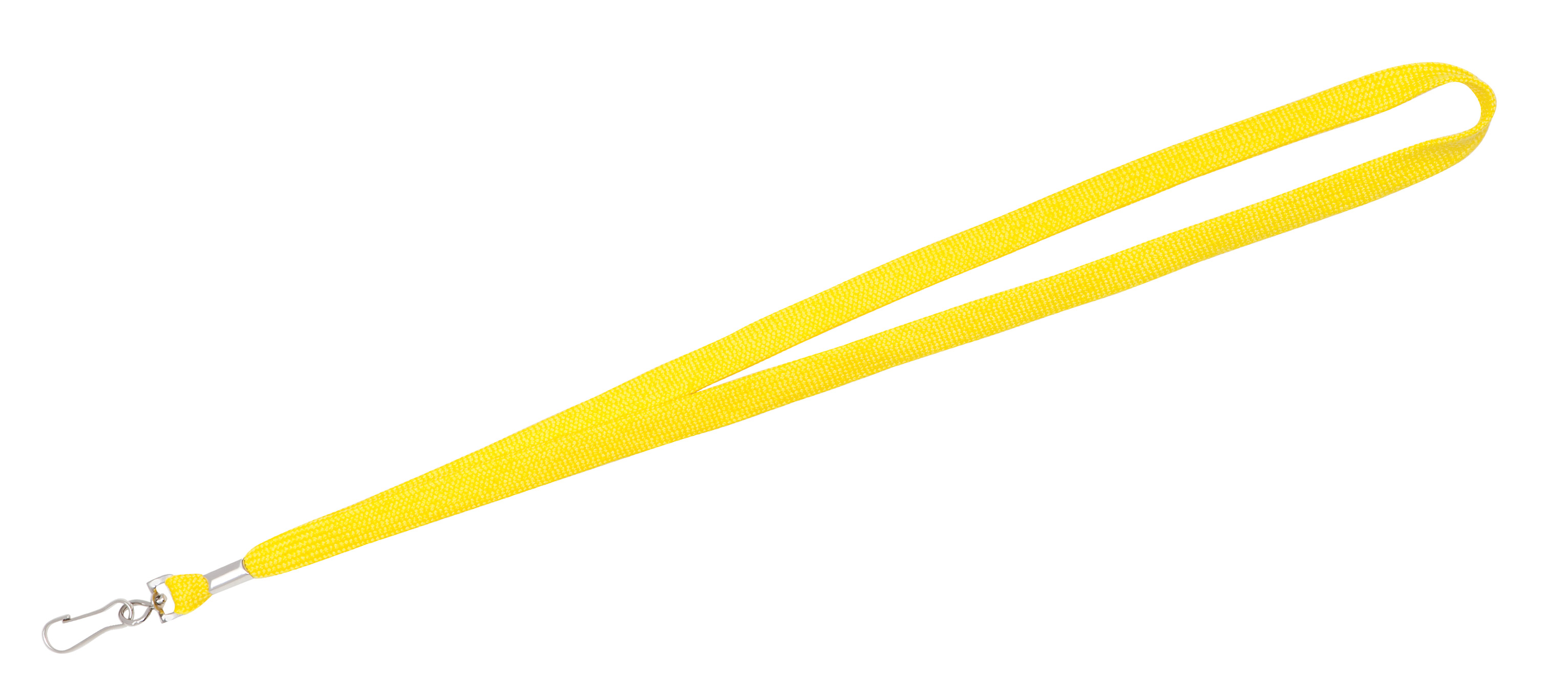 Yellow Neck Lanyards are bright in colour for easy identification